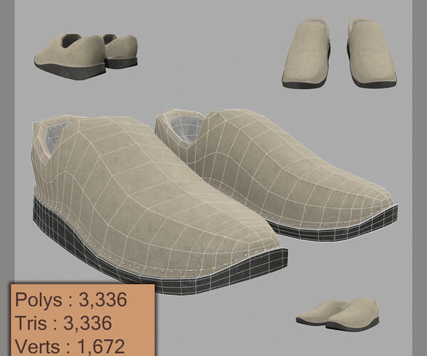 ArtStation - 25 Models Of Womens And Mens Shoes | Game Assets
