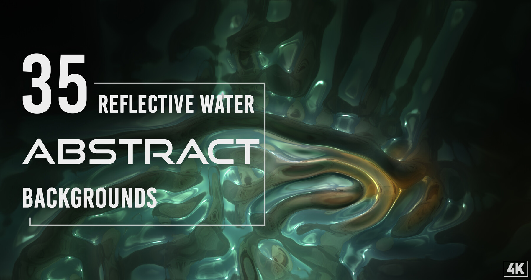 ArtStation - 35 Abstract Reflective Water Backgrounds | Artworks