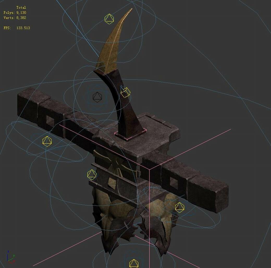 ArtStation - Wicked Creator - Iron Lamp 01 | Resources