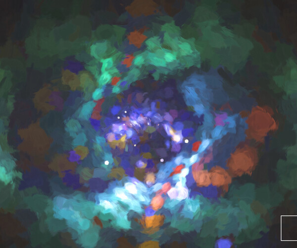 ArtStation - 40 Monet Style Space Backgrounds | Artworks