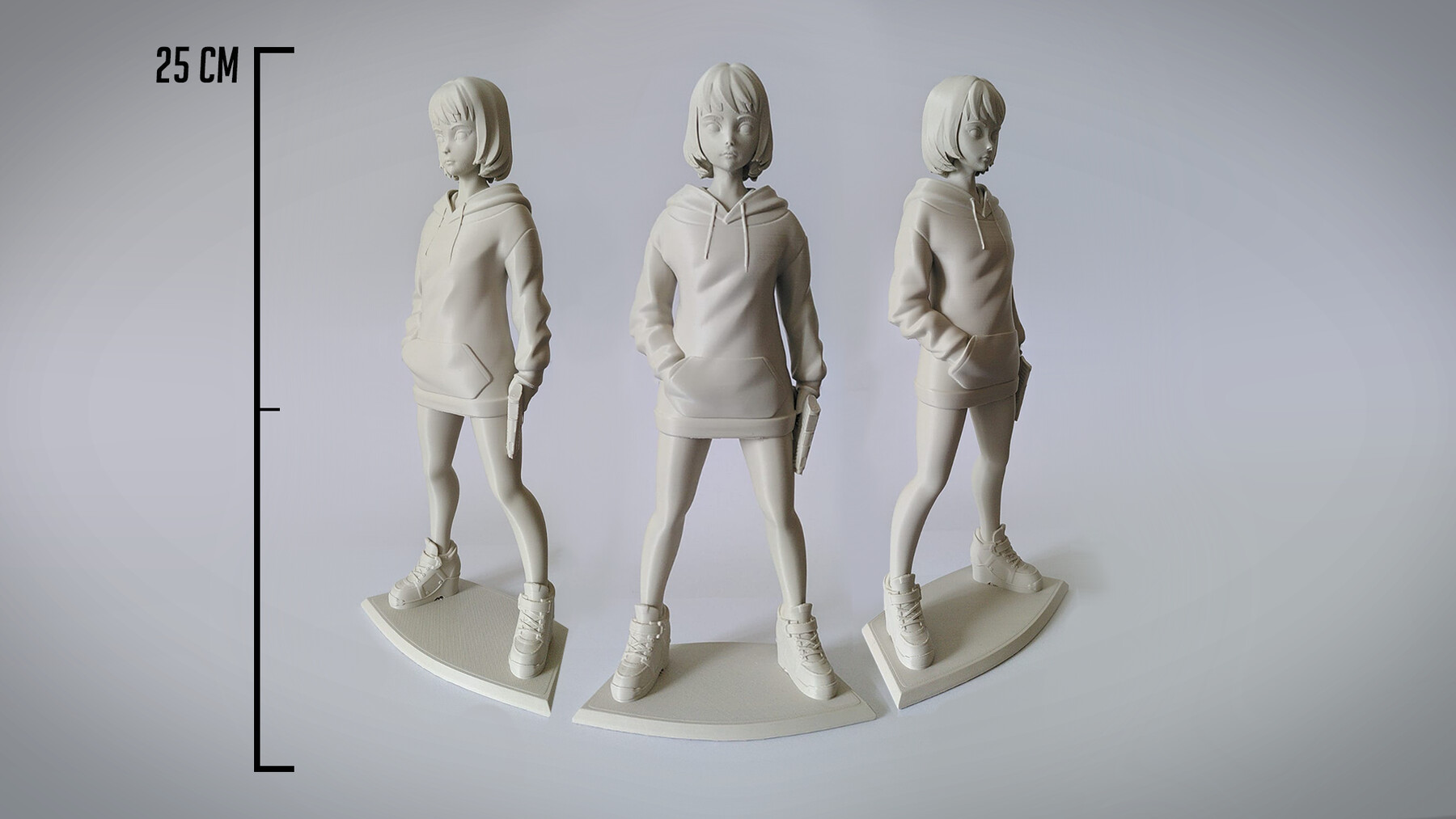ArtStation - 3D Print - Anime Girl | Resources