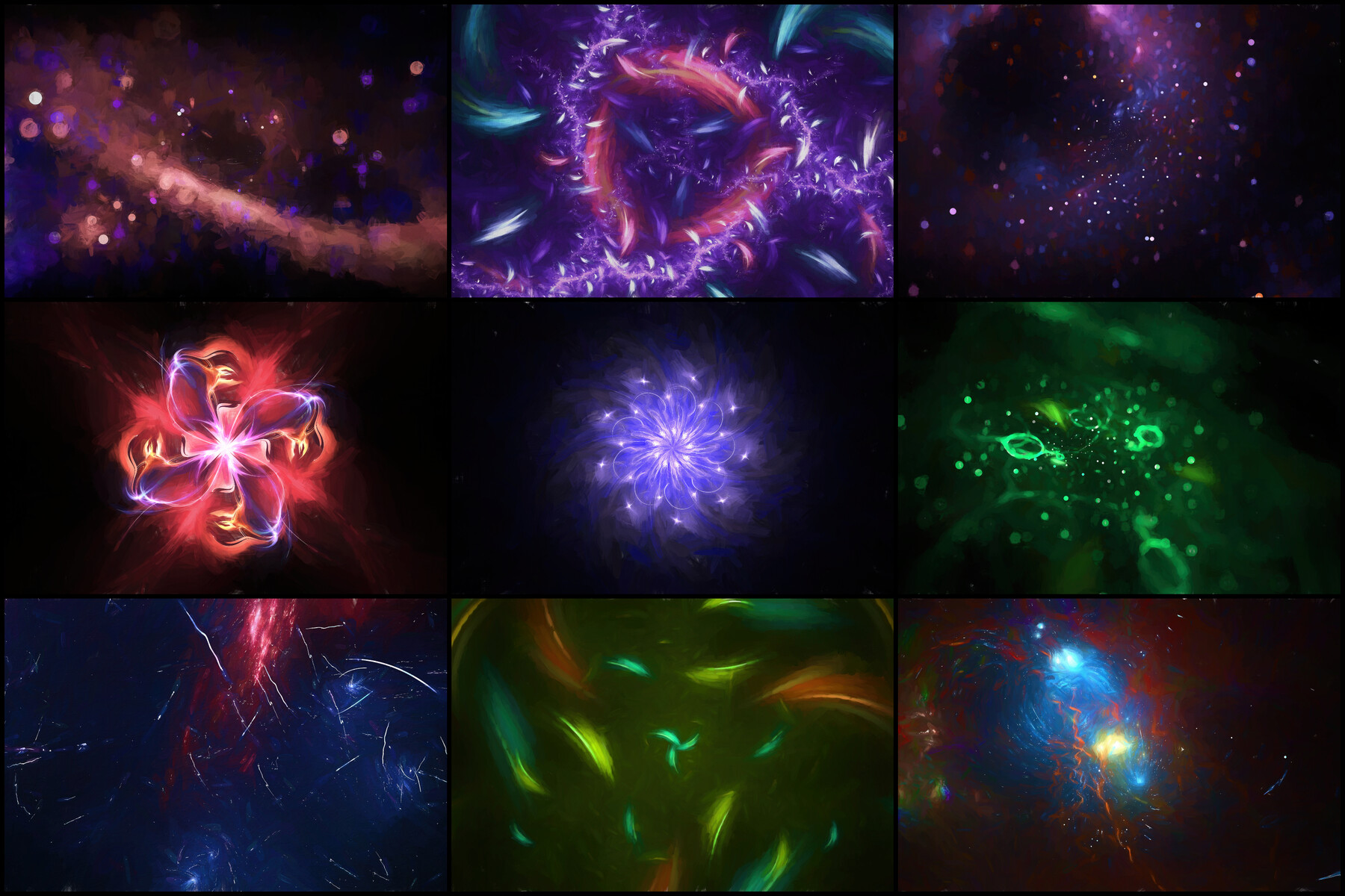 ArtStation - 40 Space Painting Backgrounds - Vol. 2 | Artworks