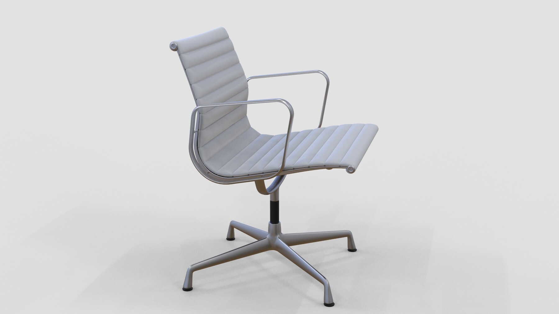 ArtStation - Vitra Aluminium Chair 107 White | Resources