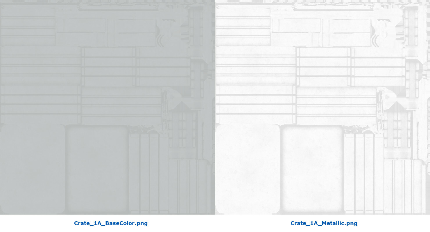 ArtStation - Crate 1A | Game Assets
