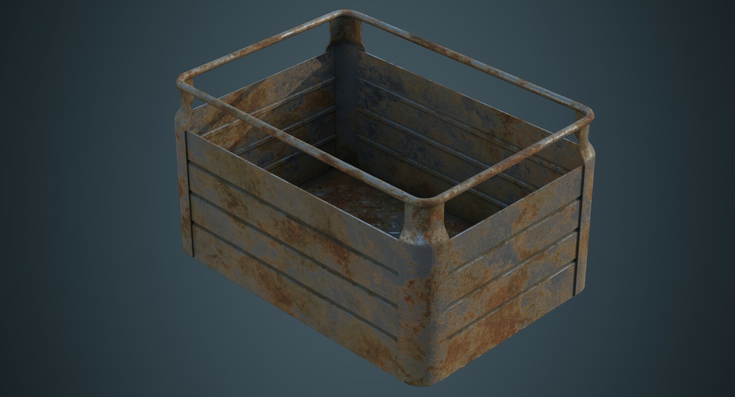 ArtStation - Crate 1B | Game Assets