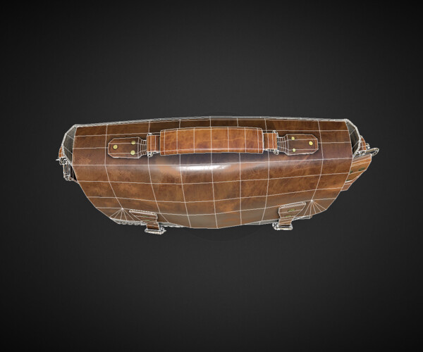ArtStation - Leather bag | Resources