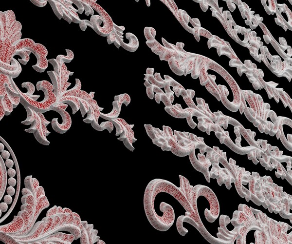 ArtStation - Collection of classical ornaments | Resources