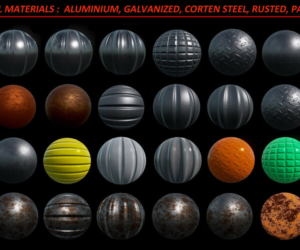 ArtStation - Realistic Textures Pack 2 | Game Assets