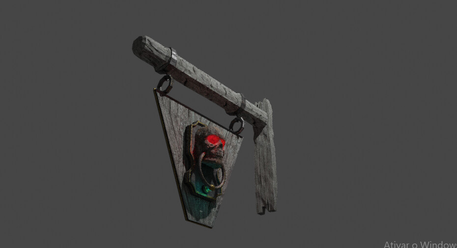 ArtStation - Medieval Sign | Game Assets