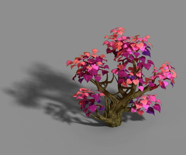ArtStation - Capital - pink tree 01 | Resources