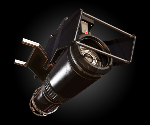 ArtStation - Jet Engine 'B' (LP) | Game Assets