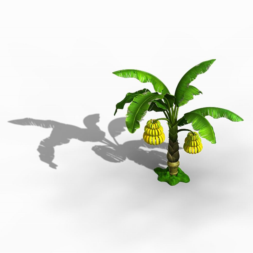 ArtStation - Empty mulberry - banana tree 01 | Resources