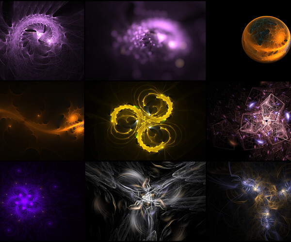 ArtStation - 50 Abstract Backgrounds - Vol. 1 | Artworks