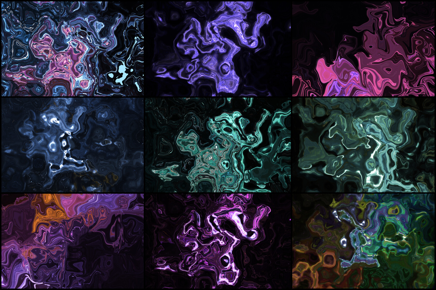 ArtStation - 50 Abstract Fluid Backgrounds - Vol. 1 | Artworks