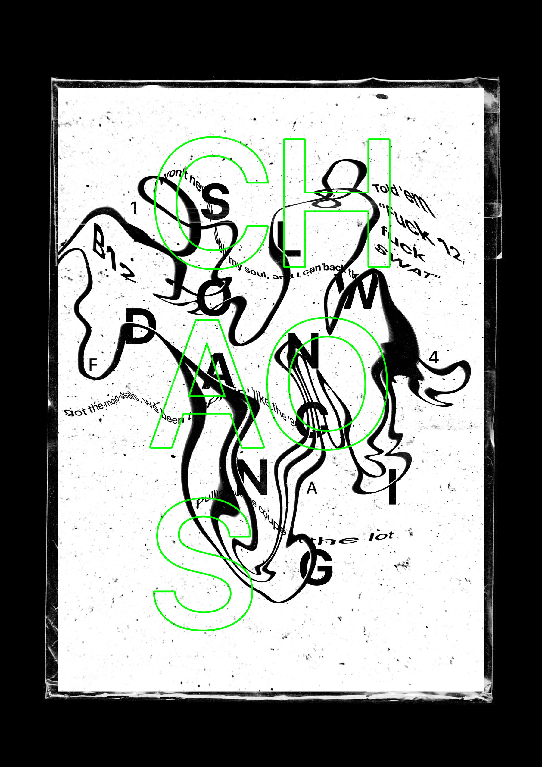 ArtStation - Posters "Dissolve me" | Artworks