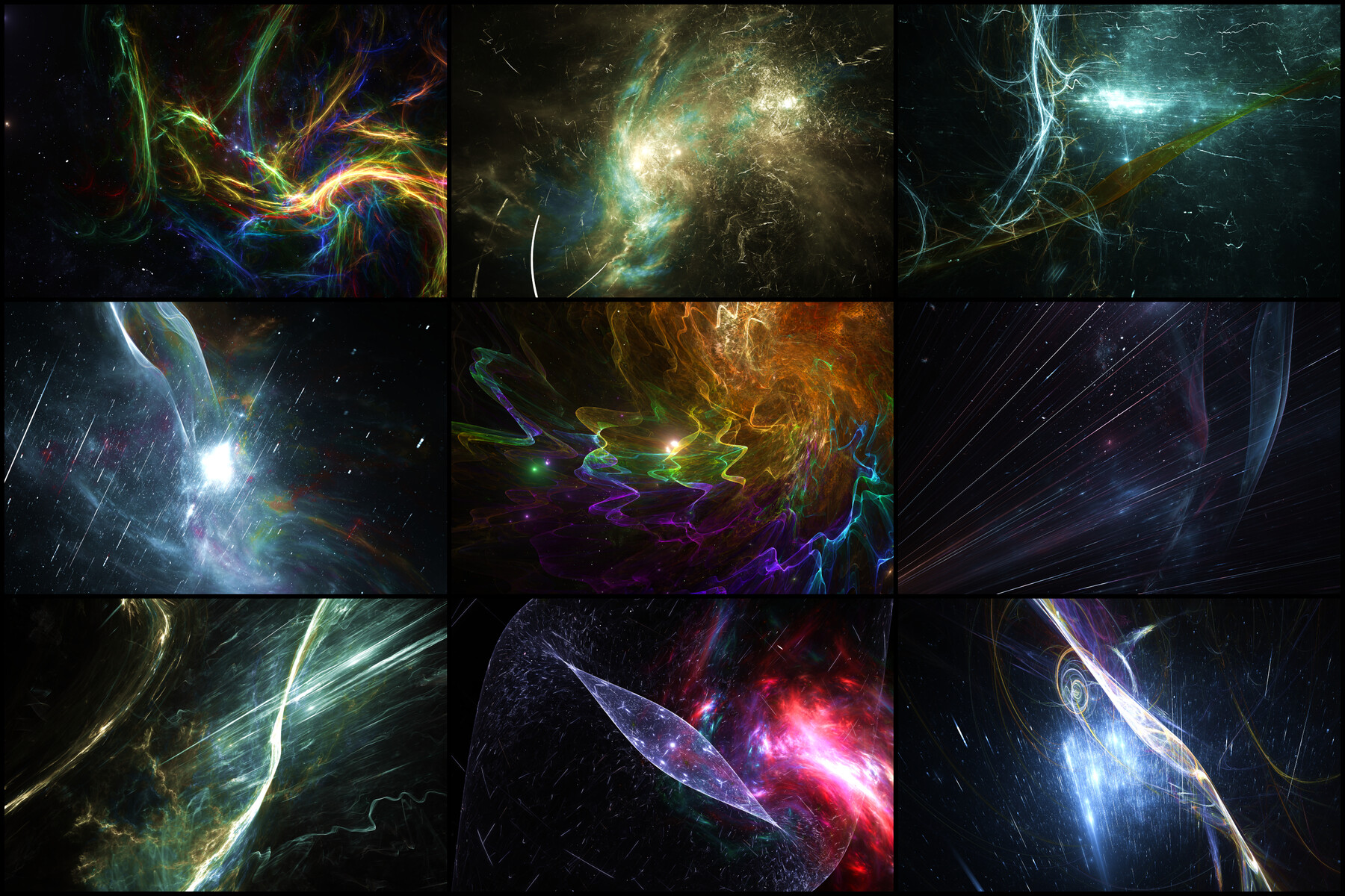ArtStation - 50 Abstract Space Backgrounds - Vol. 2 | Artworks