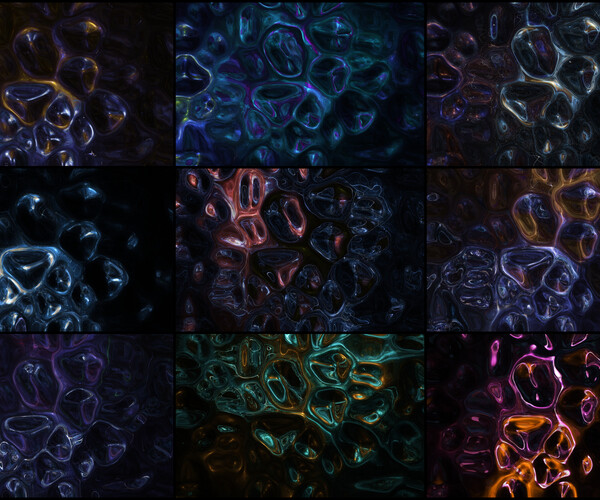 ArtStation - 50 Alien Abstract Backgrounds | Artworks