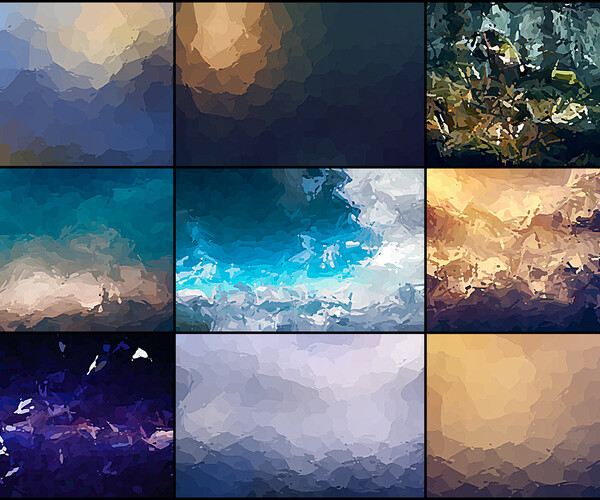 ArtStation - 50 Artistic Style Space Backgrounds | Artworks