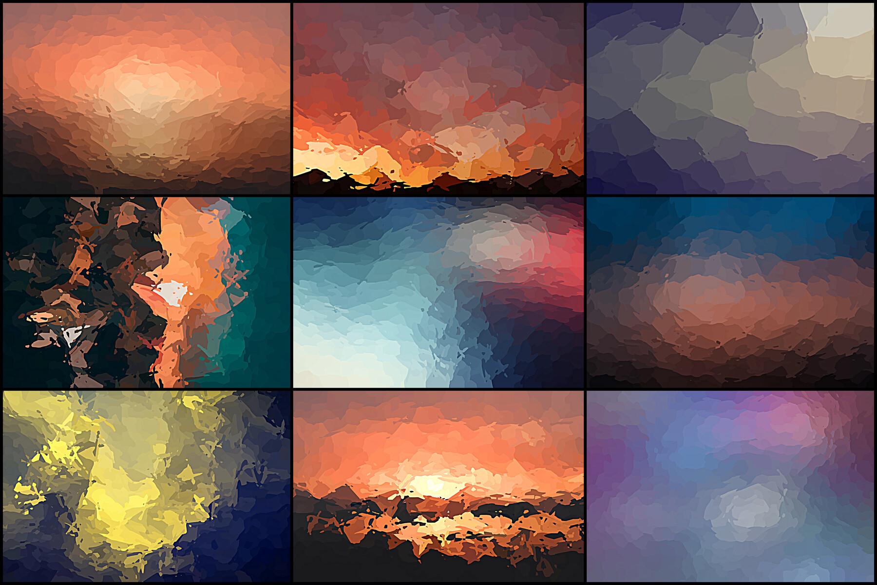 ArtStation - 50 Artistic Style Space Backgrounds | Artworks