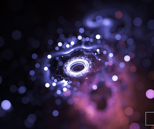 ArtStation - 50 Galaxy Bokeh Backgrounds - Vol. 1 | Artworks
