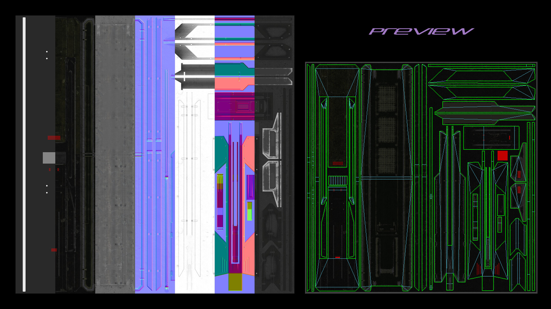 ArtStation - Technical Hatch 'A' (LP) | Game Assets