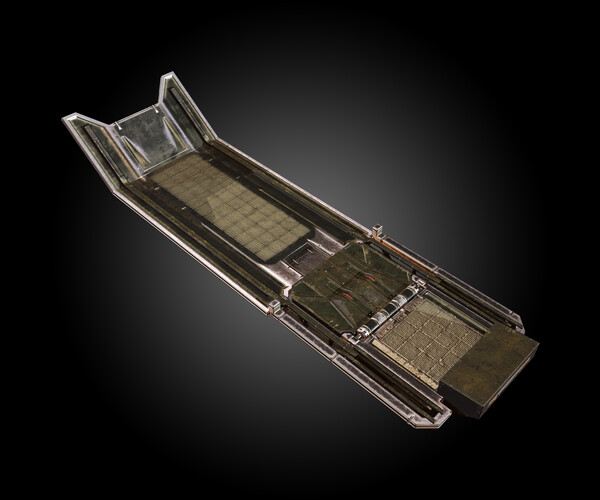 ArtStation - Technical Hatch 'B' (LP) | Game Assets