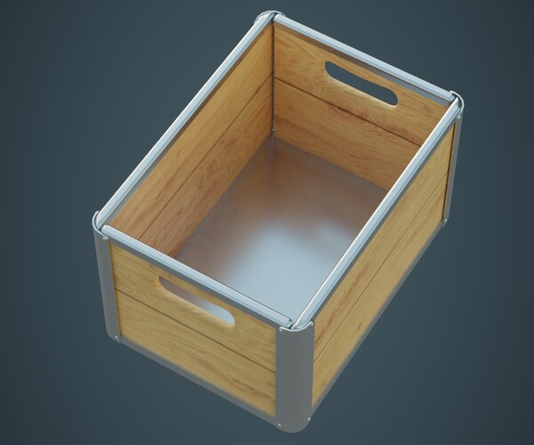 ArtStation - Crate 3A | Game Assets