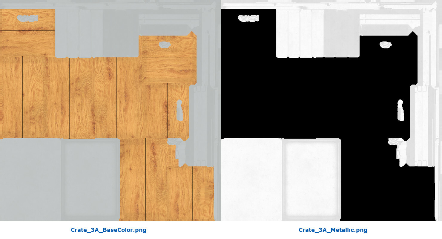 ArtStation - Crate 3A | Game Assets