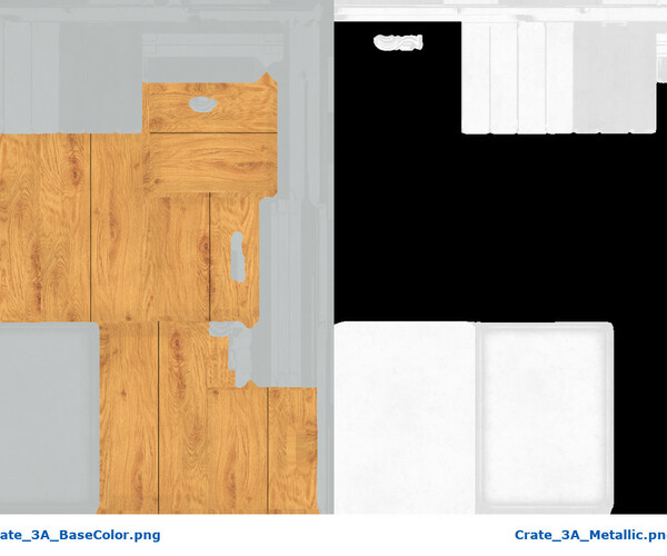ArtStation - Crate 3A | Game Assets