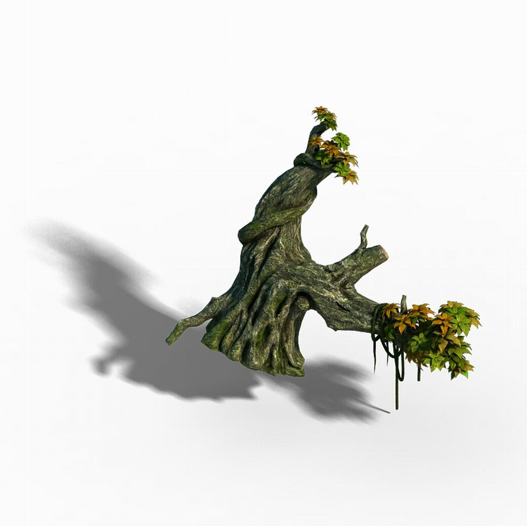 ArtStation - Small bamboo peak - dry tree head 01 | Resources