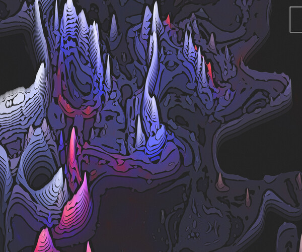 ArtStation - 50 Psychedelic Worlds Backgrounds - Vol. 2 | Artworks