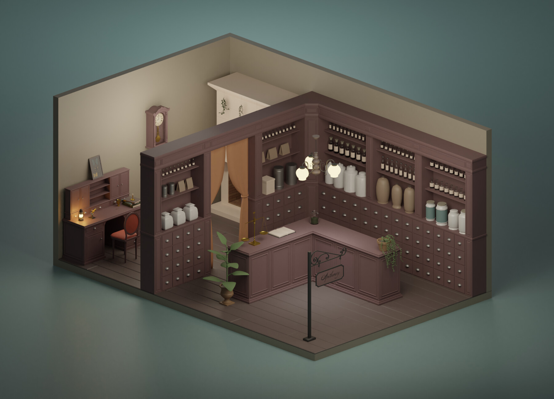 ArtStation - Apothecary | Game Assets