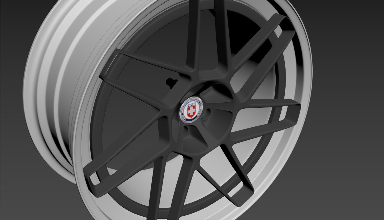 ArtStation - HRE RS309 Wheel 3D model | Game Assets