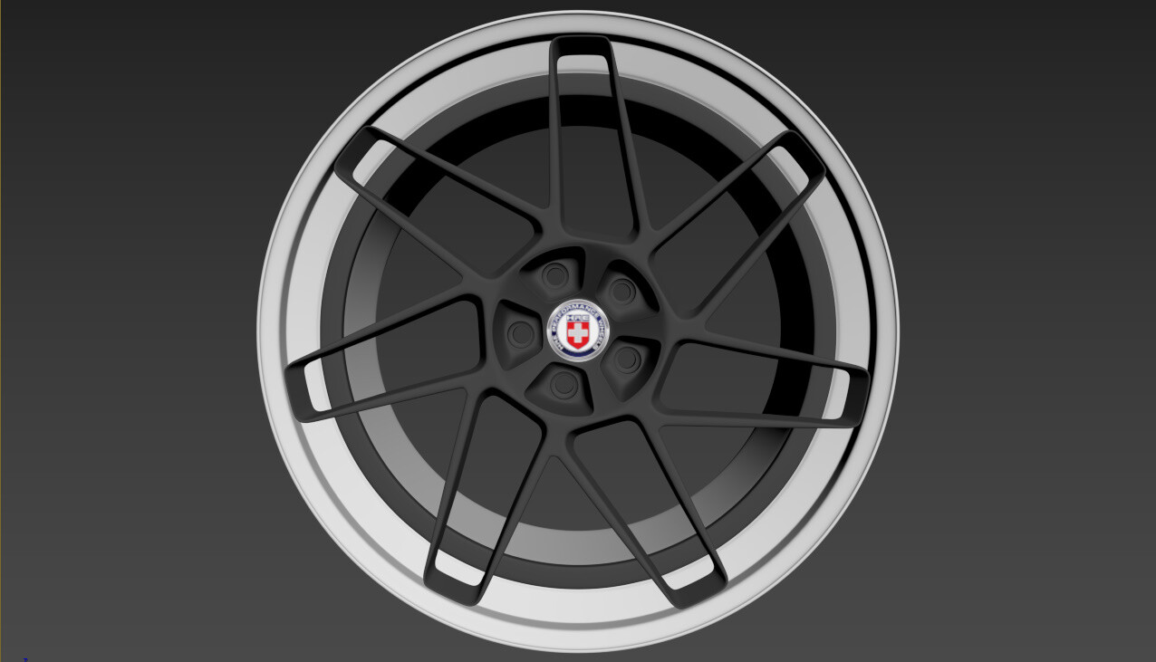 ArtStation - HRE RS309 Wheel 3D model | Game Assets