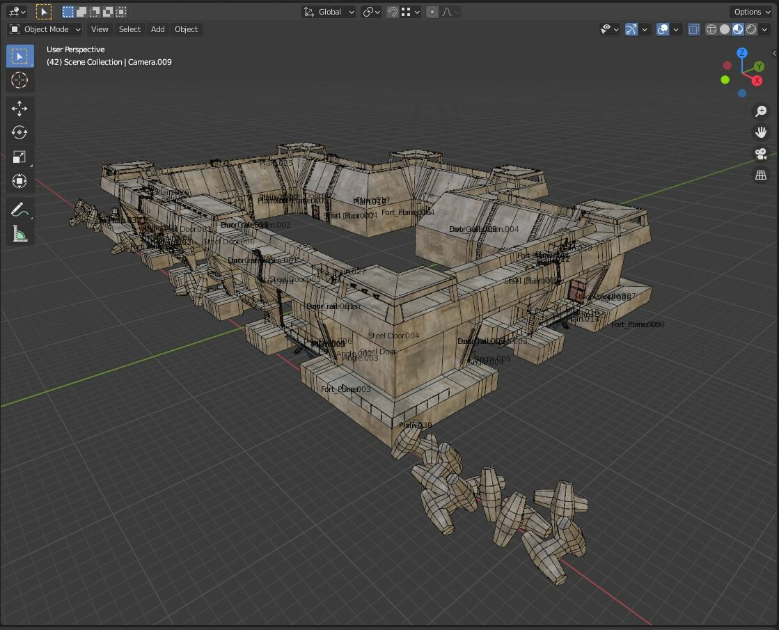 ArtStation - Future Fort Bunker Dystopian Military Outpost Kitbash ...