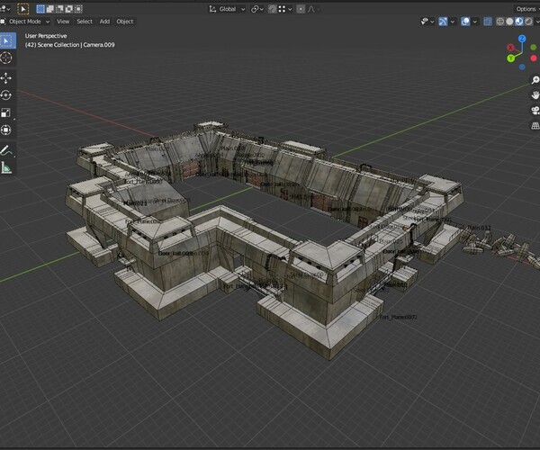 ArtStation - Future Fort Bunker Dystopian Military Outpost Kitbash ...