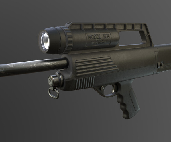 ArtStation - High Standard Model 10A | Game Assets