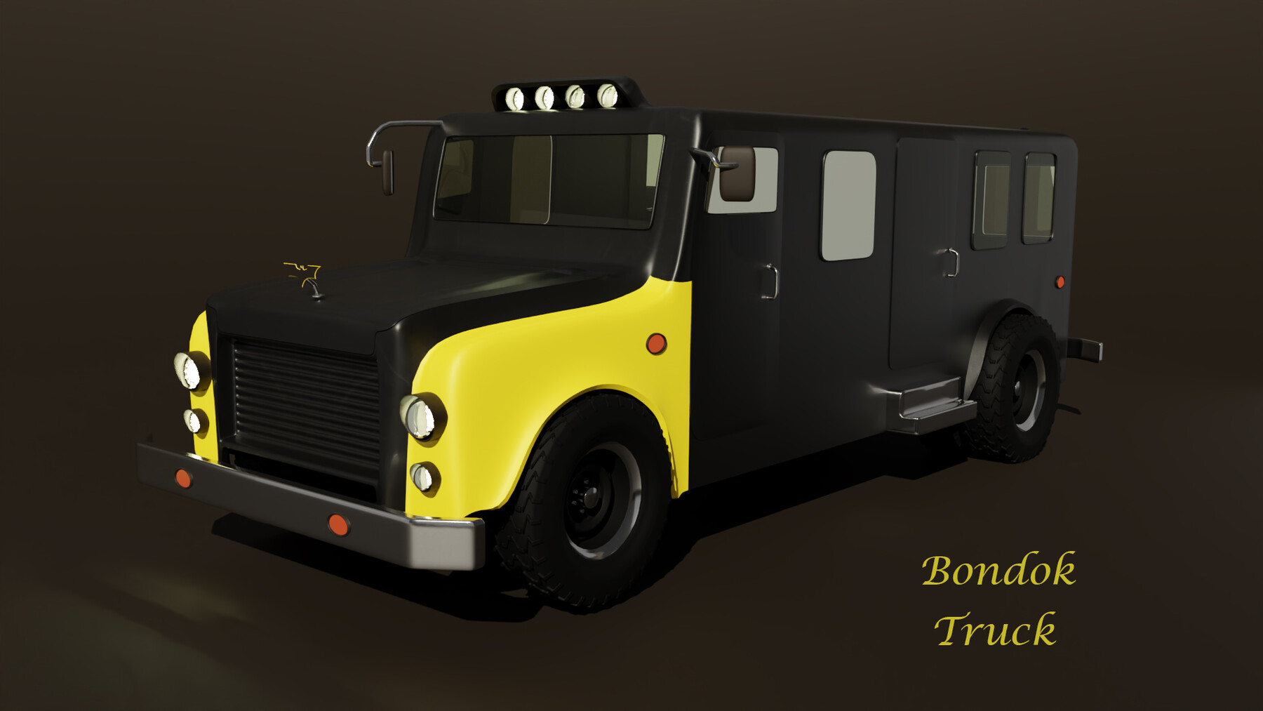 ArtStation - HighPoly Truck 3D model | Game Assets