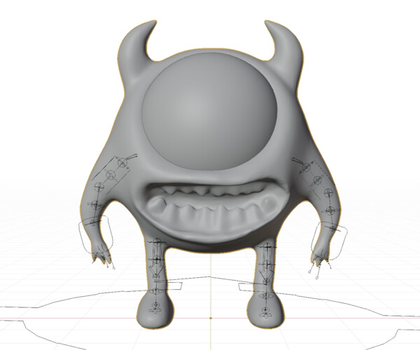 ArtStation - Loox from Undertale 3D model | Resources