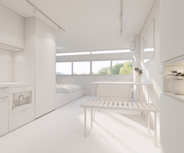 ArtStation - Sketchup Interior Design 1 + Enscape 3.0 Rendering | Resources