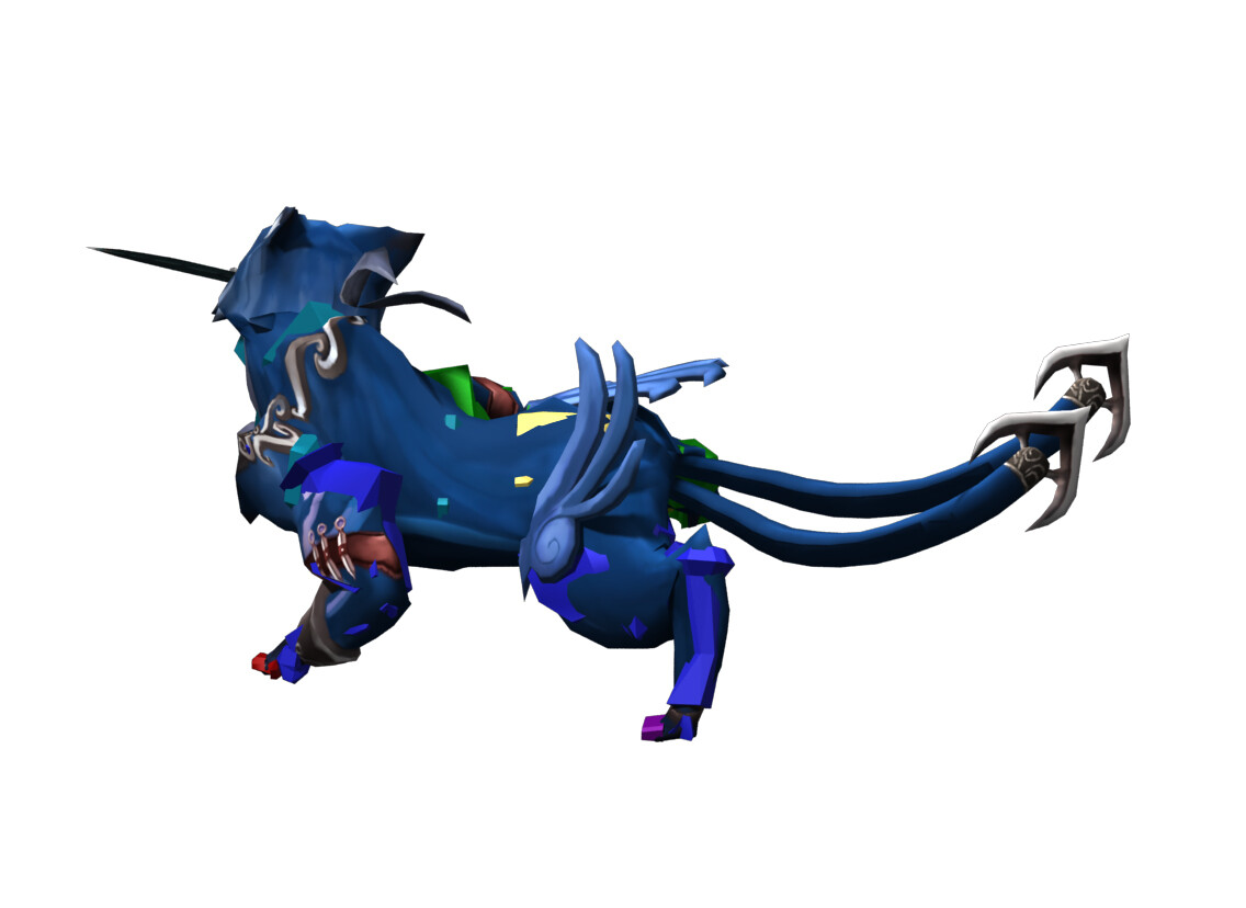 ArtStation - Game animated characters - two-tailed cat | Game Assets