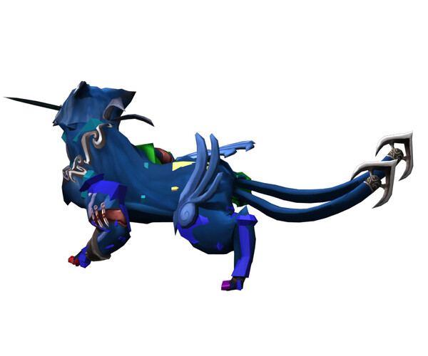 ArtStation - Game animated characters - two-tailed cat | Game Assets