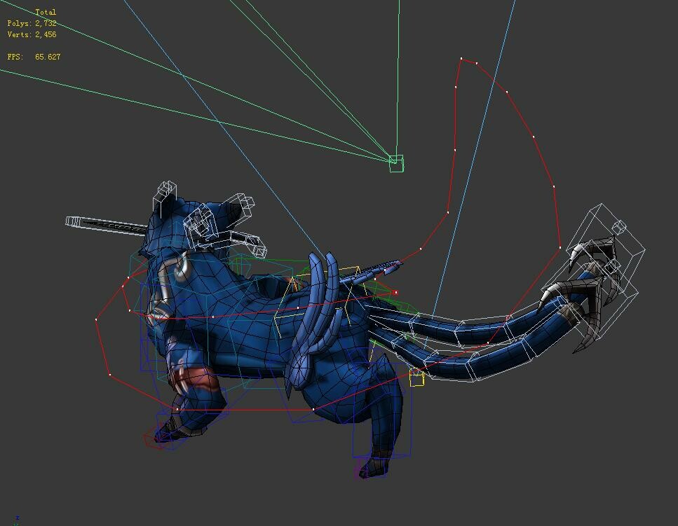 ArtStation - Game animated characters - two-tailed cat | Game Assets