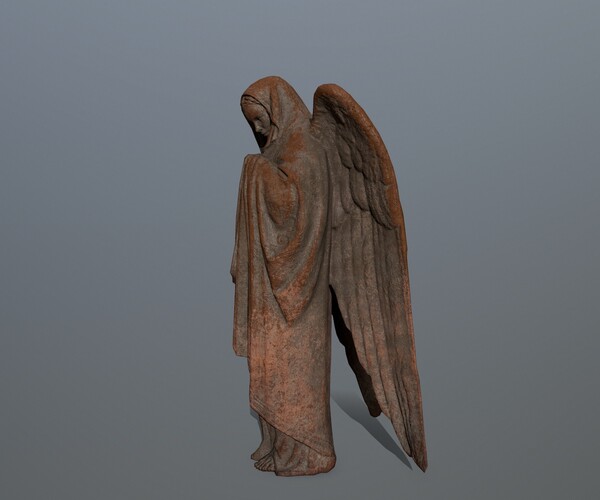 ArtStation - Angel_Statue_1 | Game Assets