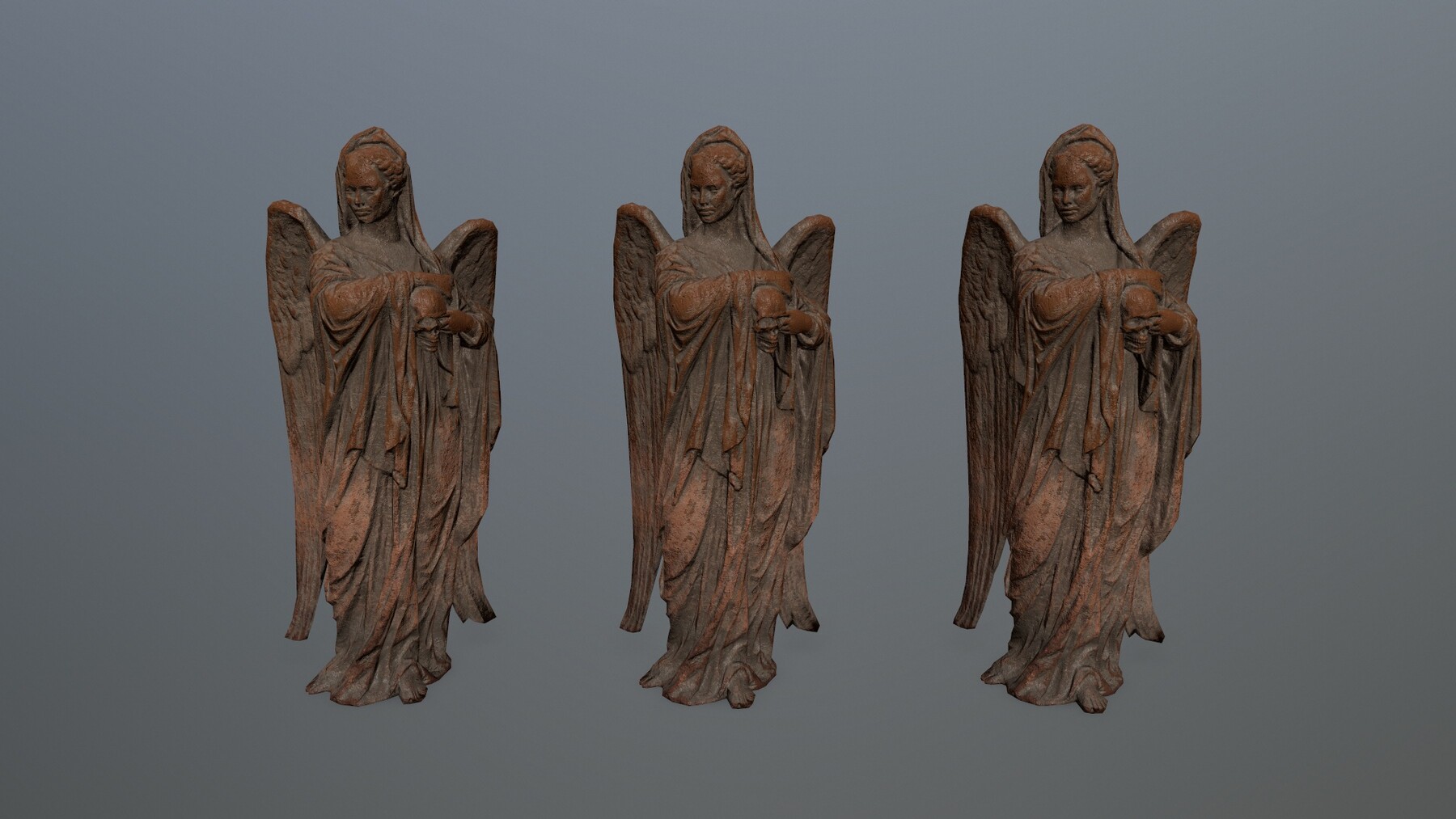 ArtStation - Angel_Statue_2 | Game Assets