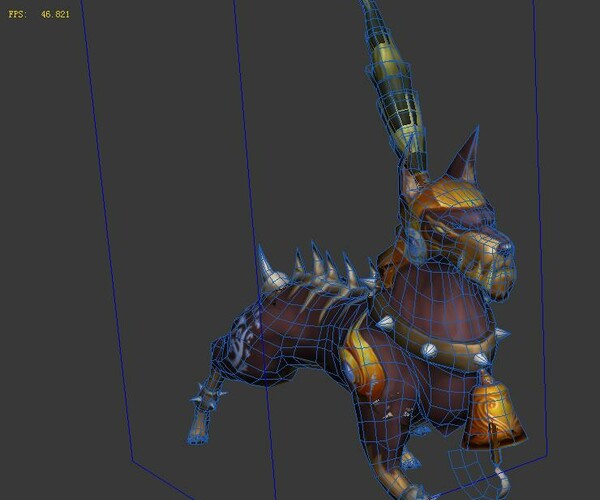 ArtStation - The role of the game animation - Xiaotian dog | Game Assets
