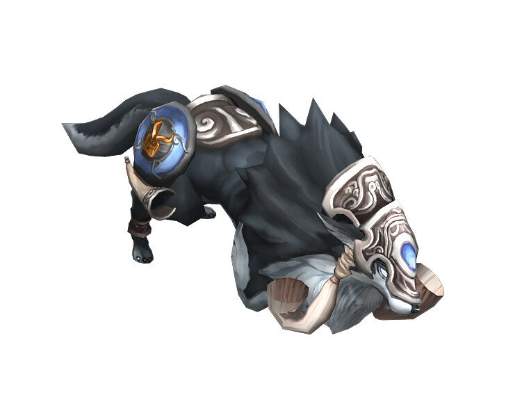 ArtStation - Game animated characters - war wolf cubs | Game Assets