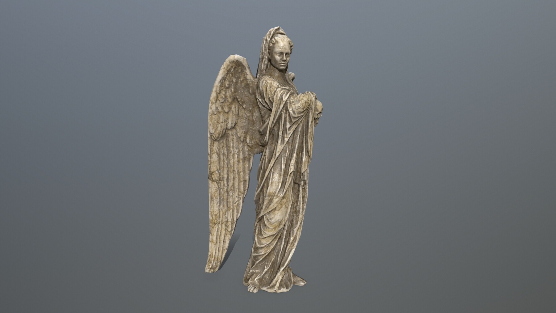 ArtStation - Angel_Statue_2 | Game Assets
