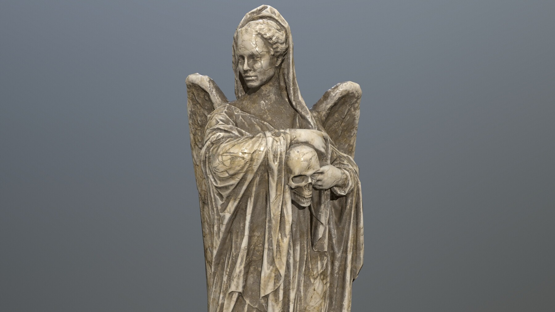 ArtStation - Angel_Statue_2 | Game Assets