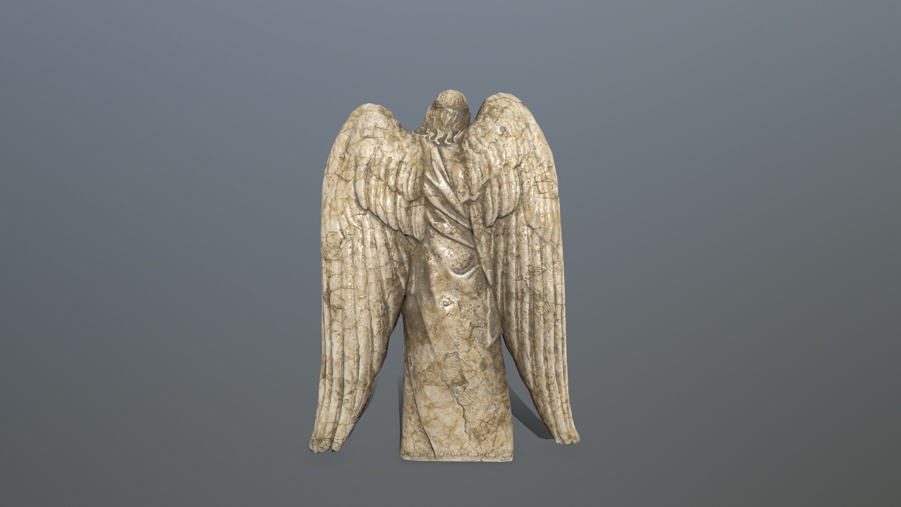 ArtStation - Angel_Statue_3 | Game Assets